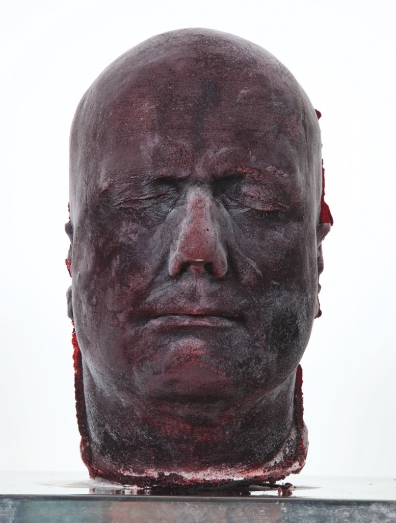 Marc Quinn Self Portrait Sculpture Is Made of His Own Blood