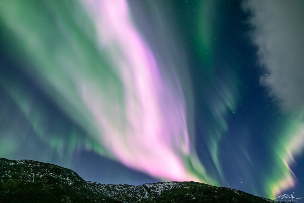 Solar Storm Causes Neon-Pink Northern Lights To Fill the Sky | My ...