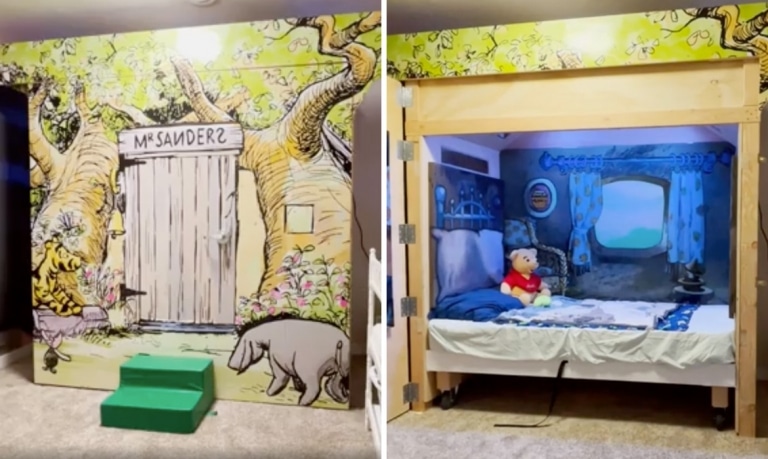Grandpa Builds a Safety Bed for His Grandson With Autism