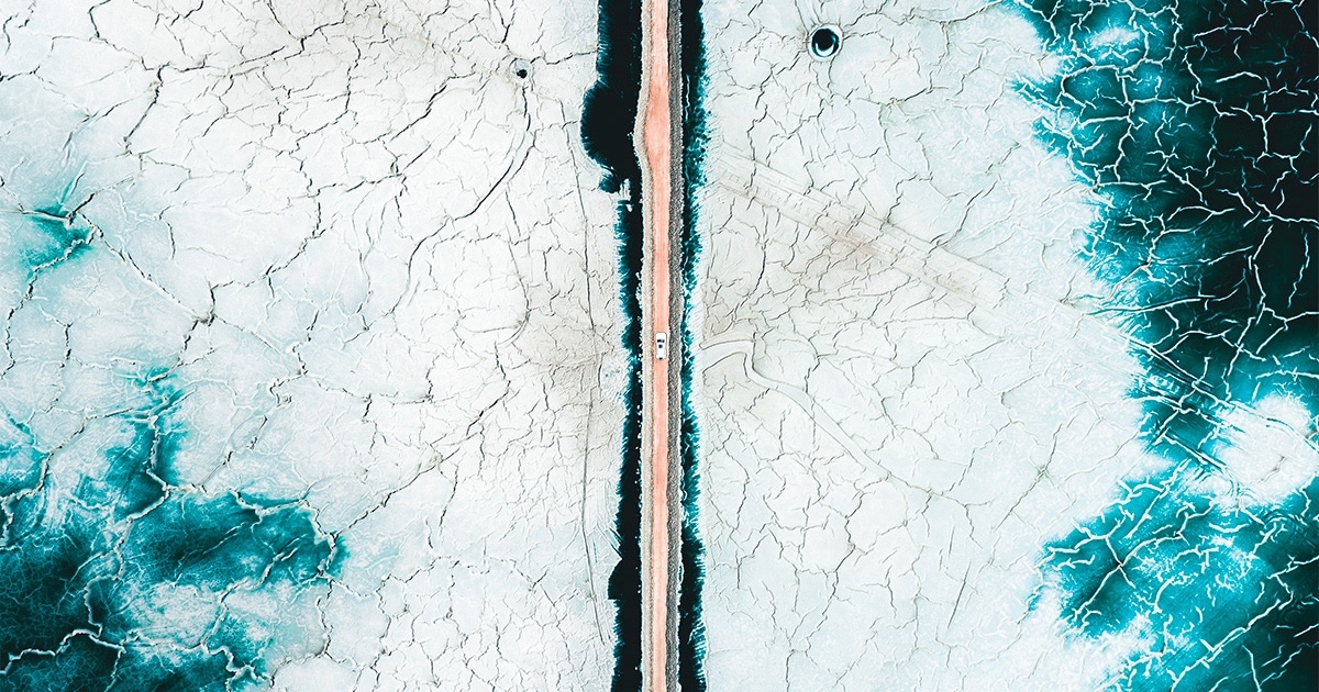 Stunning Aerial Photos Show the Remote Roads of the World