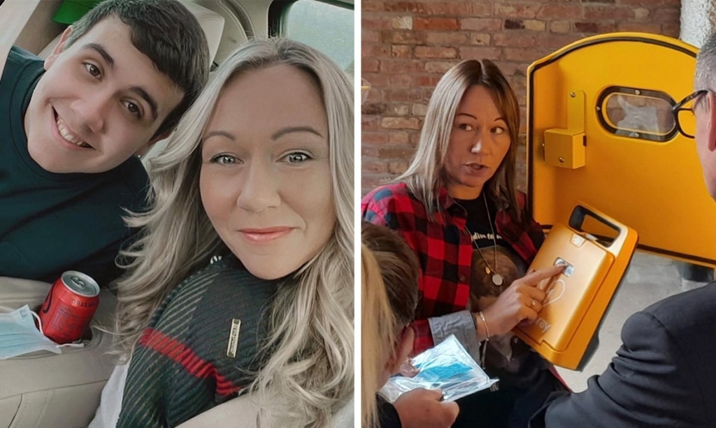 After Teen Son Passes, Mom Installs Defibrillators in Town