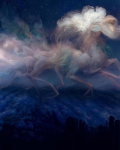 Artist Fuses Her Paintings With AI-Generated Art in Unique ...