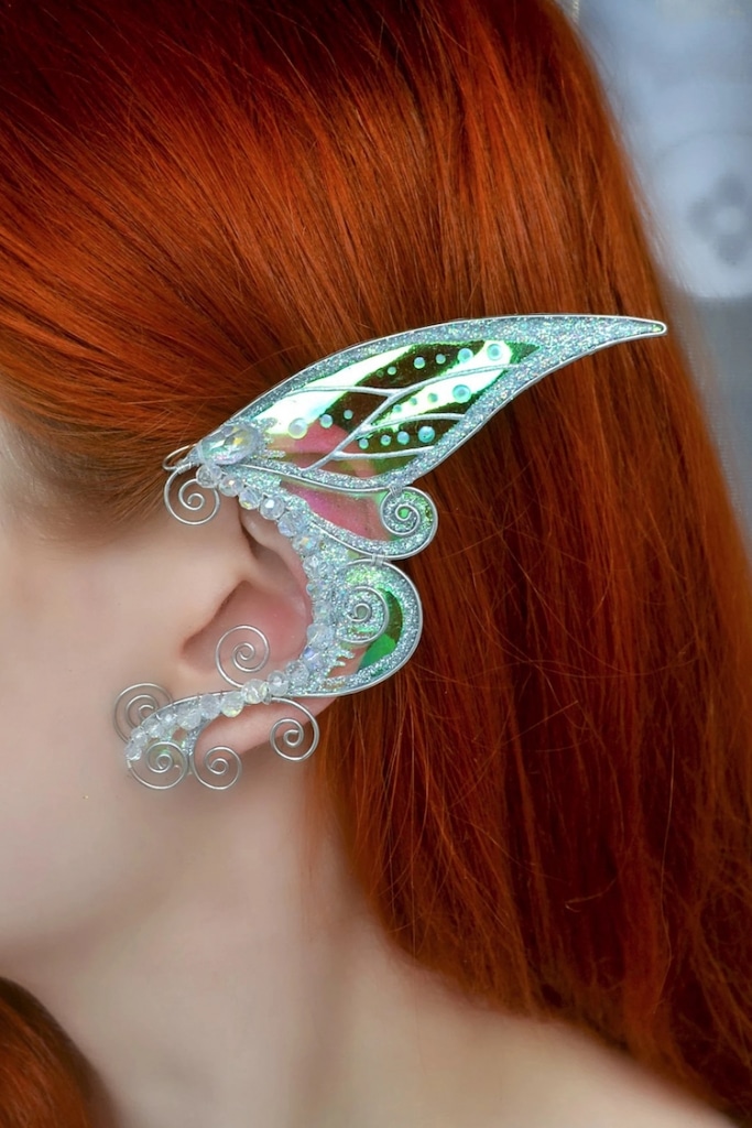 Beautiful Winged Ear Cuffs Look Like Jewelry Straight Out of a Fairy ...