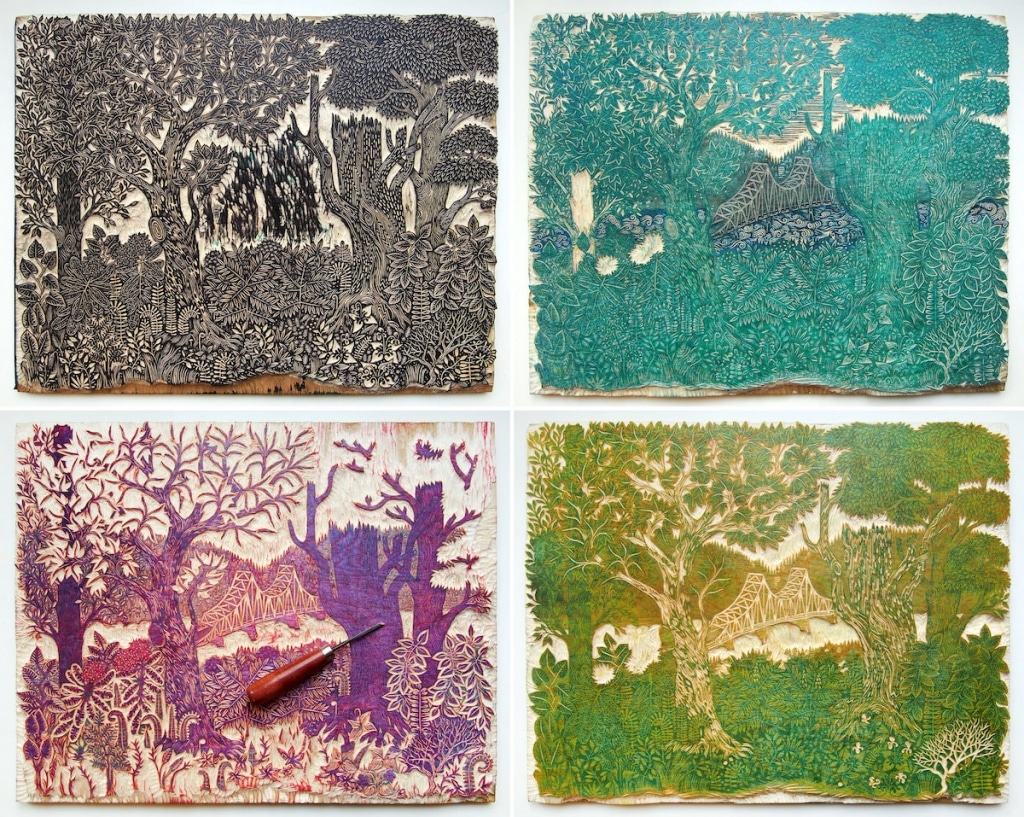 Exquisite Woodcuts Celebrate the Beauty of Handmade Art