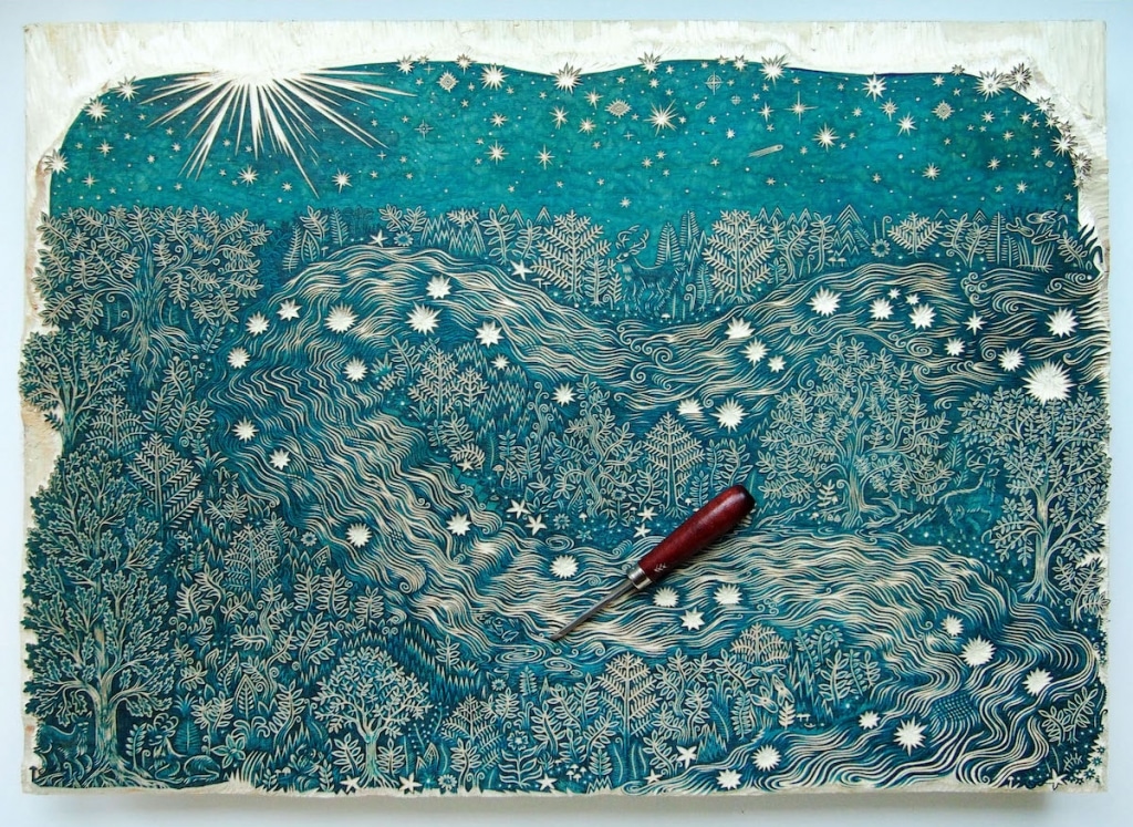 Exquisite Woodcuts Celebrate the Beauty of Handmade Art