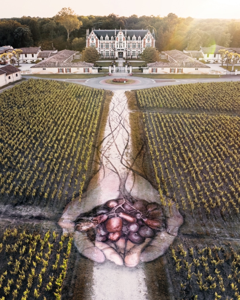 Artist's Stunning Earth Murals Showcase the Beauty of Nature