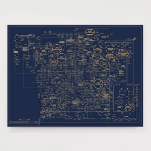 Clever Blueprint Posters Contain History of Music