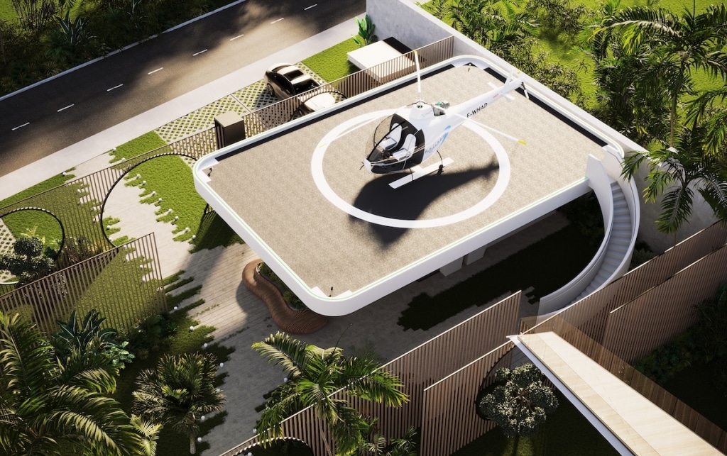 Boeing 737 Transformed Into Luxury Villa on the Cliffs of Bali