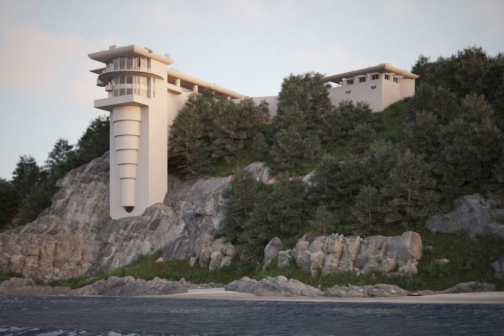 3D Renderings of Frank Lloyd Wright’s Unbuilt Architecture Celebrate ...