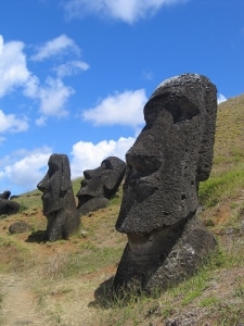 New Moai Statue Discovered in Dry Lake Bed on Easter Island