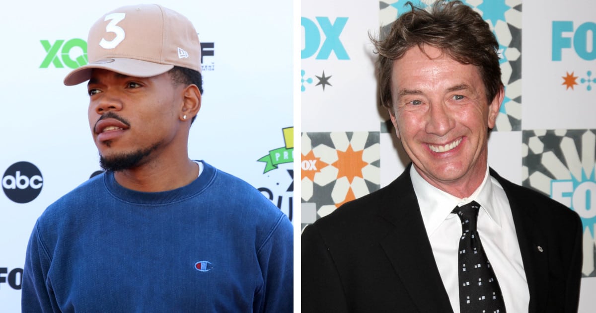 Martin Short Offered His Plane Seat to Chance the Rapper's Child