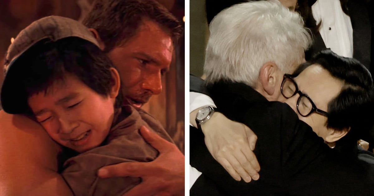 'Indiana Jones' Co-stars Ford and Quan Are Reunited at the Oscars
