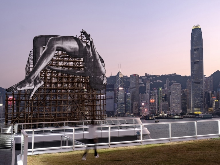 Enormous JR Installation Celebrates Hong Kong Arts Month