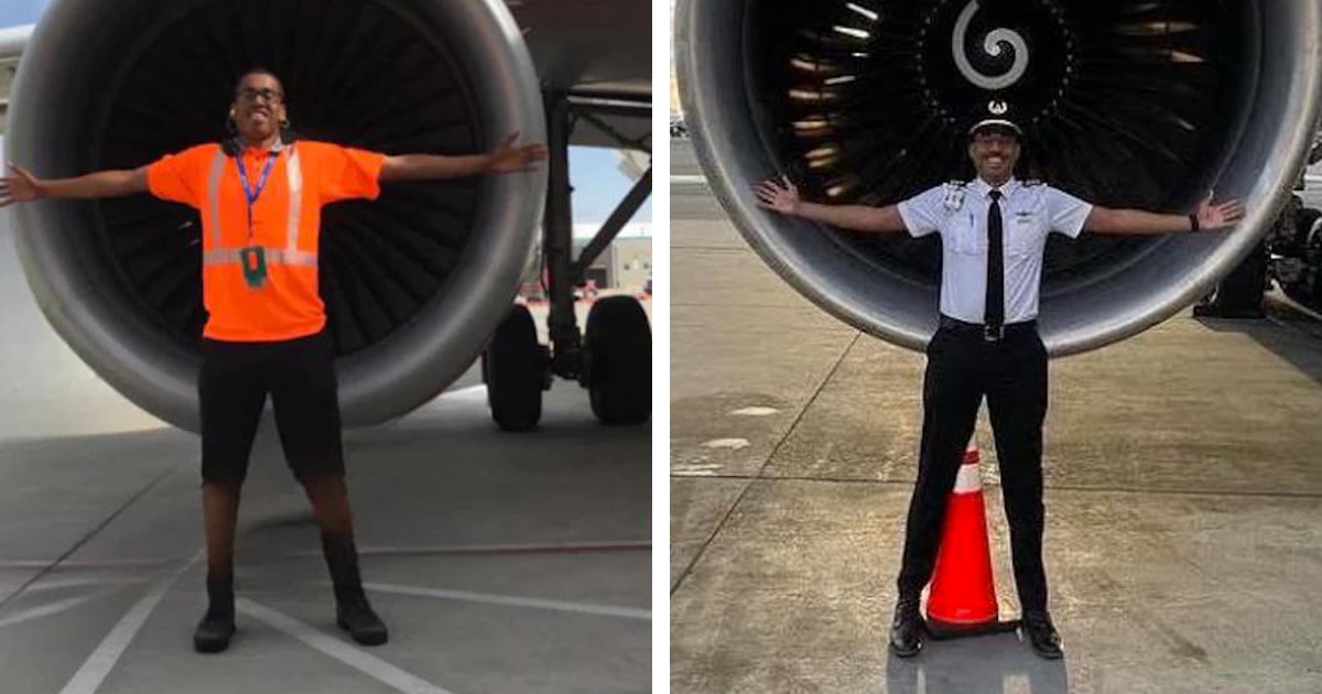 Luggage Handler Achieves Life-Long Dream Of Becoming a Pilot
