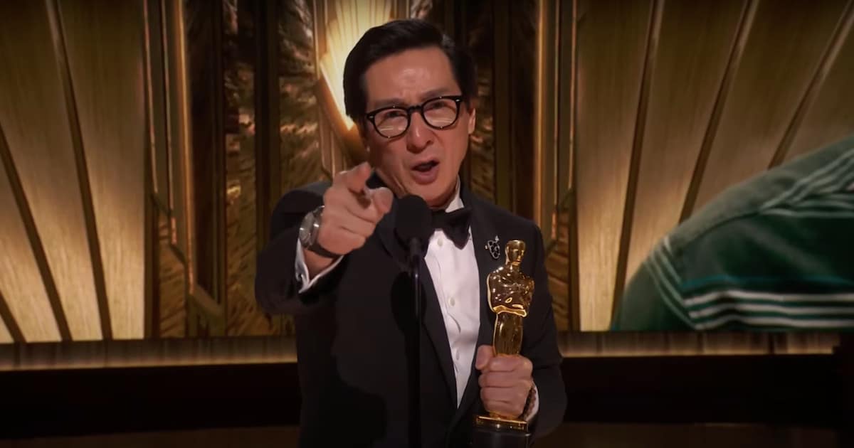 Ke Huy Quan Gives Tearful Speech Following Oscar Win