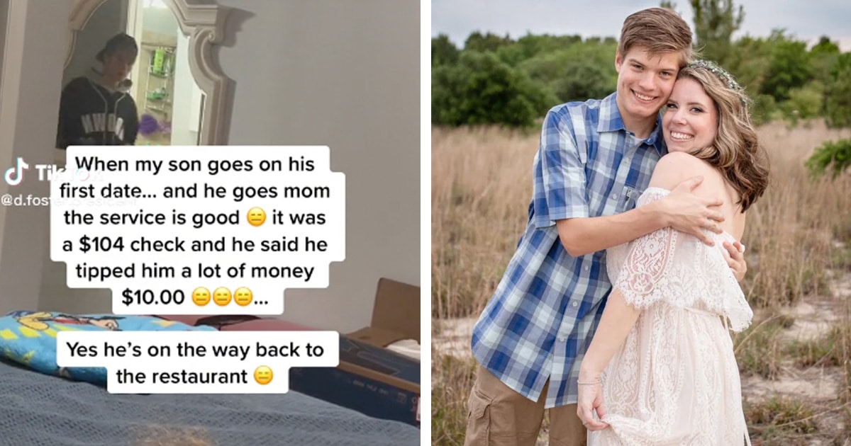 Mom Goes Viral on TikTok After Scolding Son for Bad Tipping