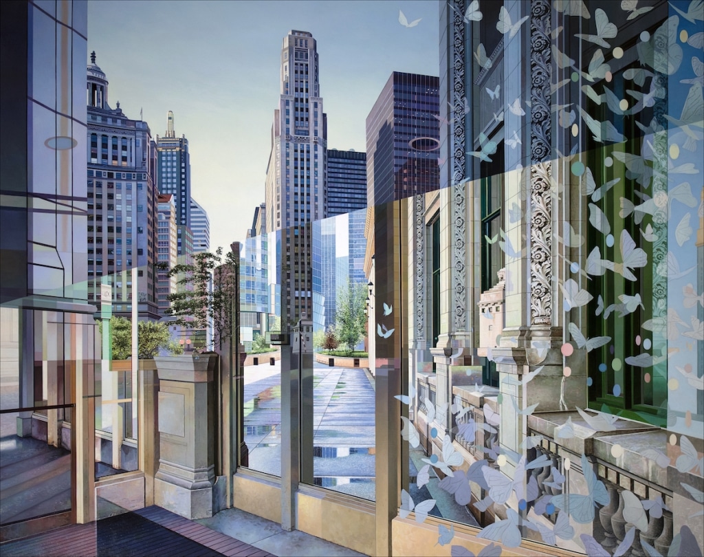 Hyperrealistic Paintings Capture Different Angles of Cities