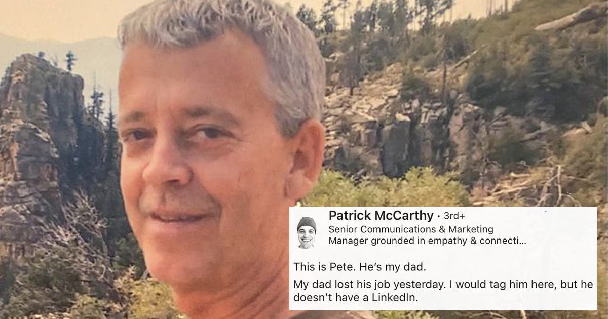 Son Posts About Dad's Job Loss on LinkedIn, Gets Multiple Offers