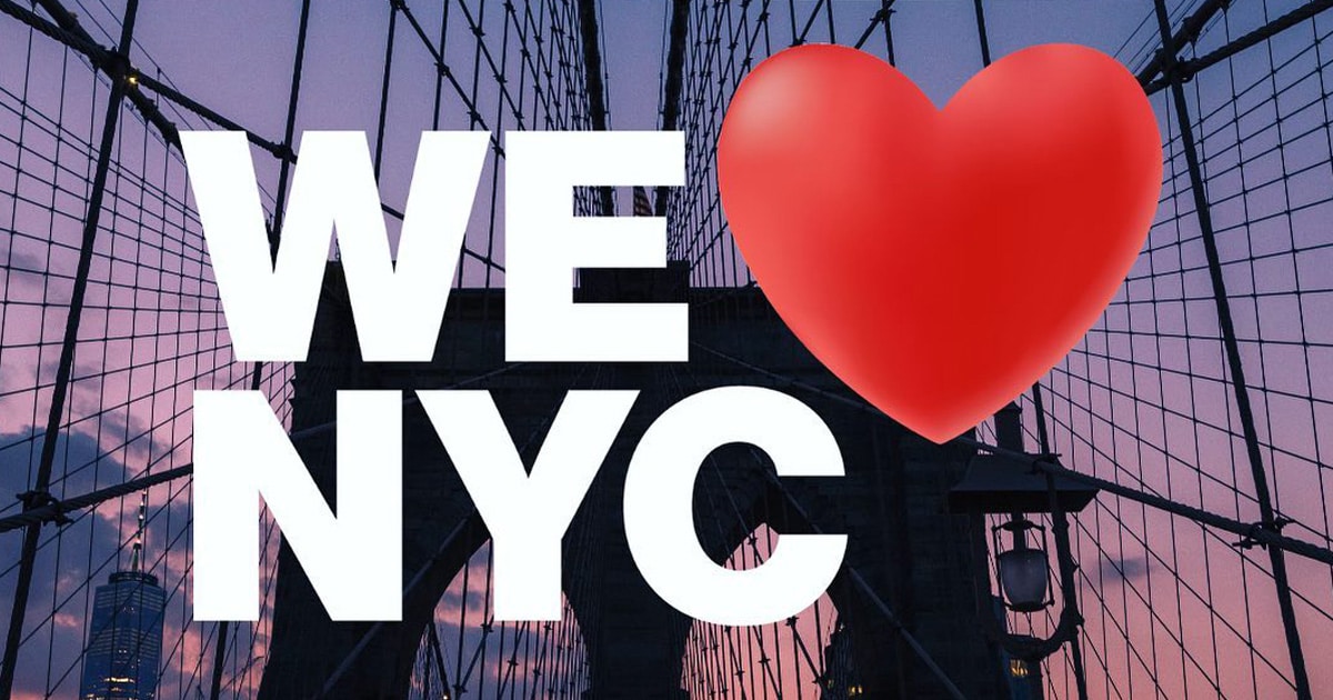 New 'We Heart NYC' Logo is a Riff on Iconic 'I Heart NY'