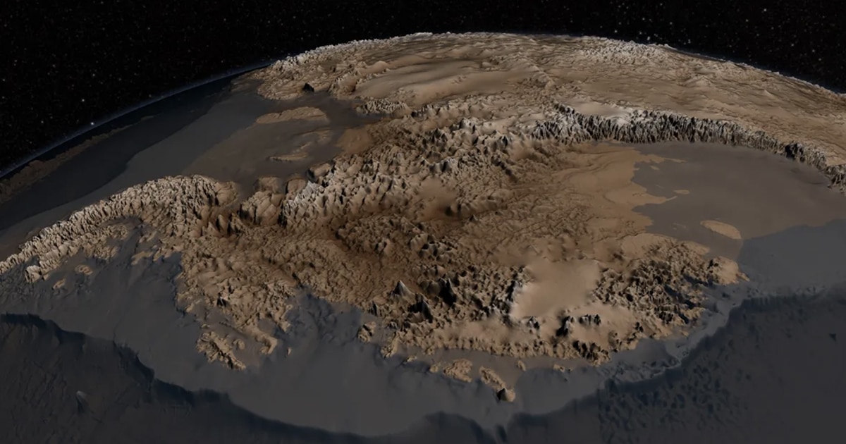 This Is What Antarctica Looks Like Beneath the Ice
