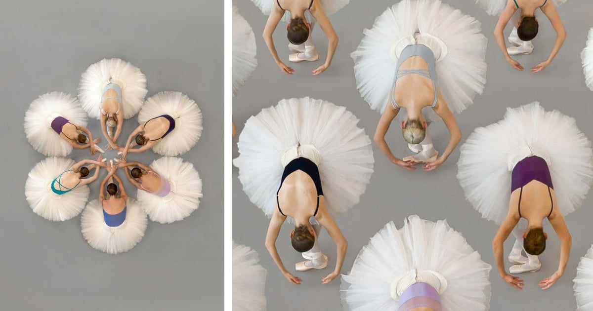 Stunning Overhead Photos of the National English Ballet