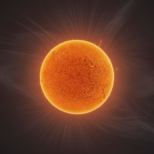 Astrophotographers Join Forces for 104-Megapixel Sun Photo