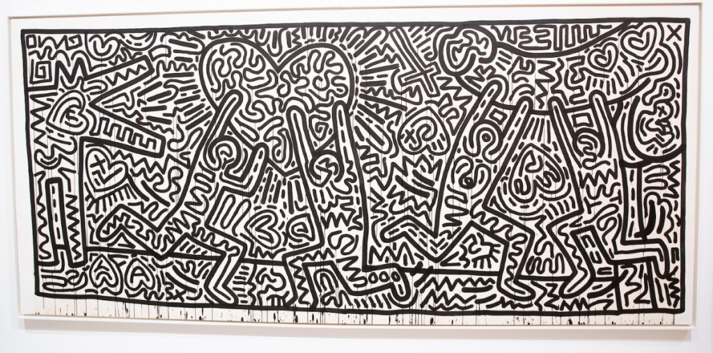 New Keith Haring Exhibit at The Broad Is a Vibrant Showcase of the ...