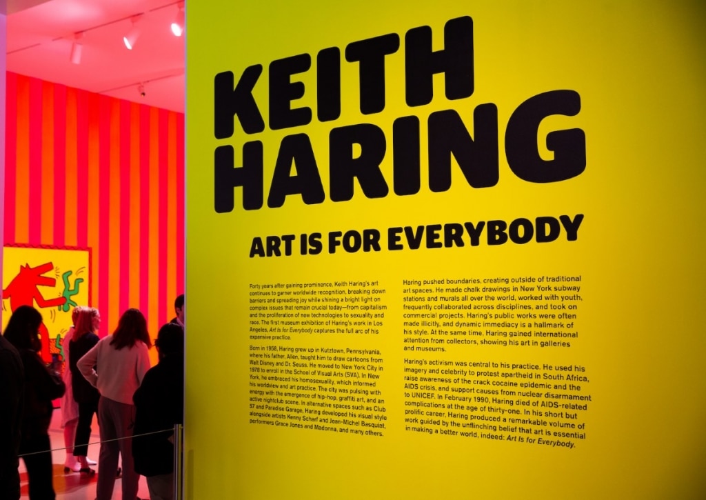New Keith Haring Exhibit at The Broad Is a Vibrant Showcase of the ...