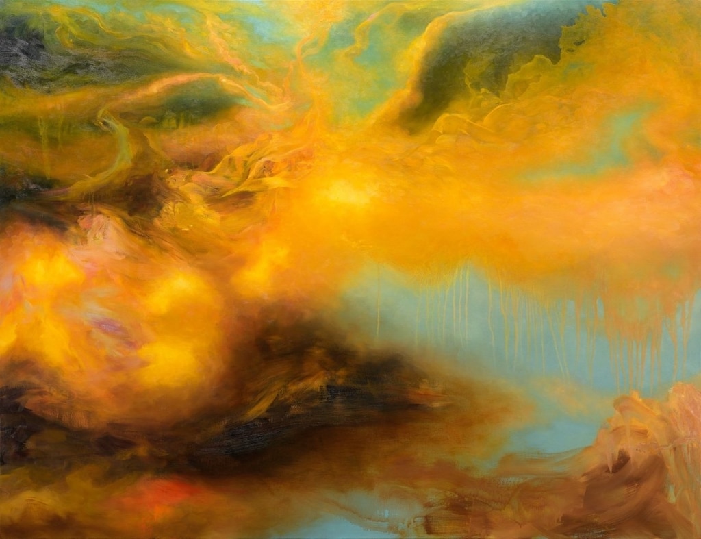 Expressive Abstract Paintings Depict the Turbulent Landscape of Human ...