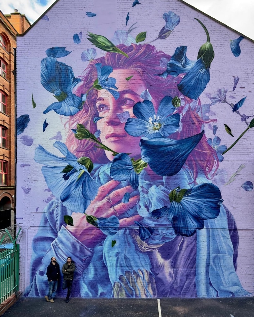 Beautiful Mural in Belfast Tells a Story of Rebirth