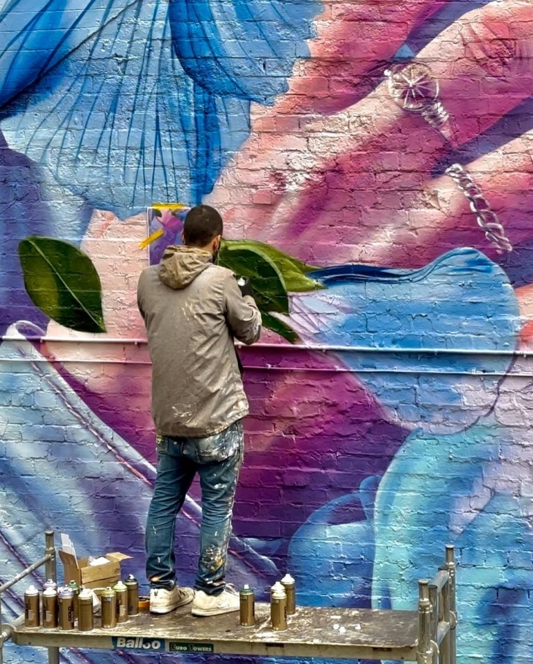 Beautiful Mural in Belfast Tells a Story of Rebirth | My Modern Met