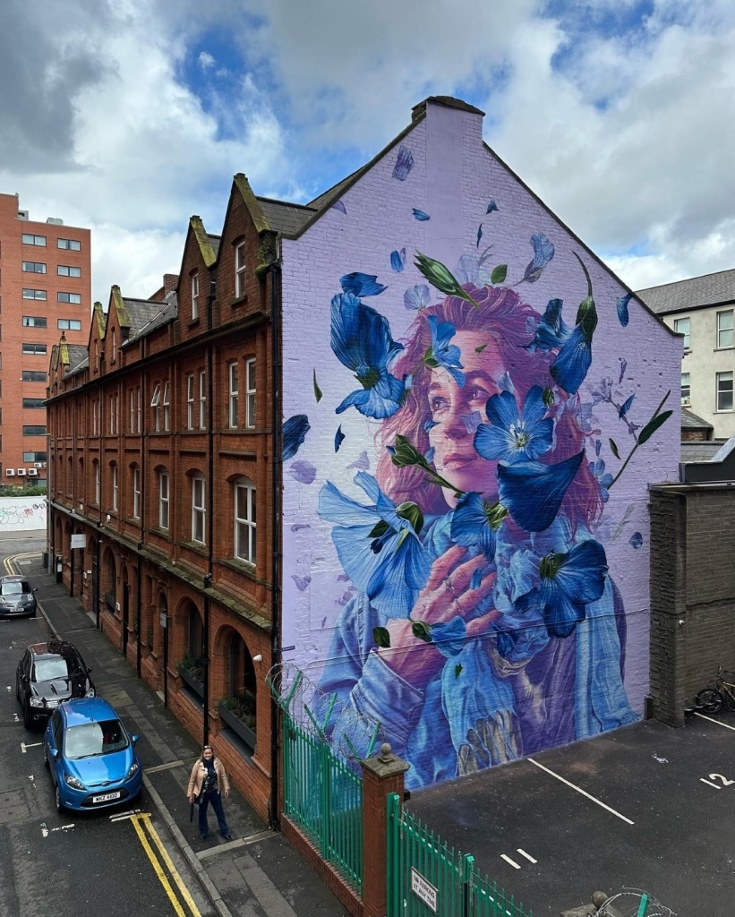 Beautiful Mural in Belfast Tells a Story of Rebirth