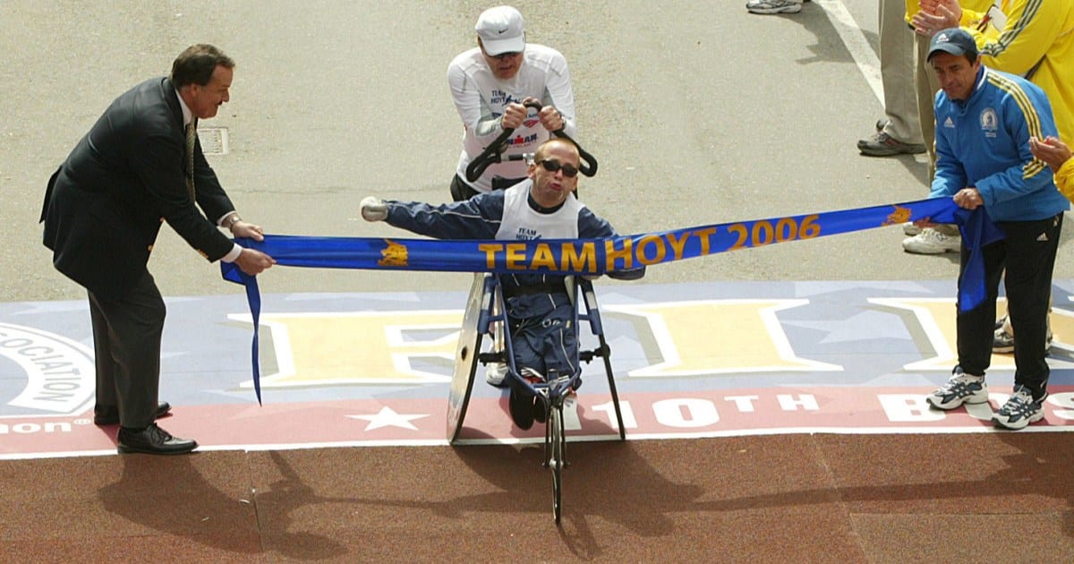 Rick Hoyt, Who Finished Marathons in His Wheelchair, Dies at 61
