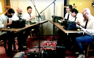Listen to a Band That Plays Typewriters as Musical Instruments