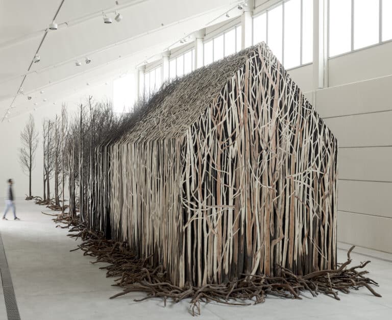 'Uprooted' Installation Art Uses 804 Trees to Talk Displacement