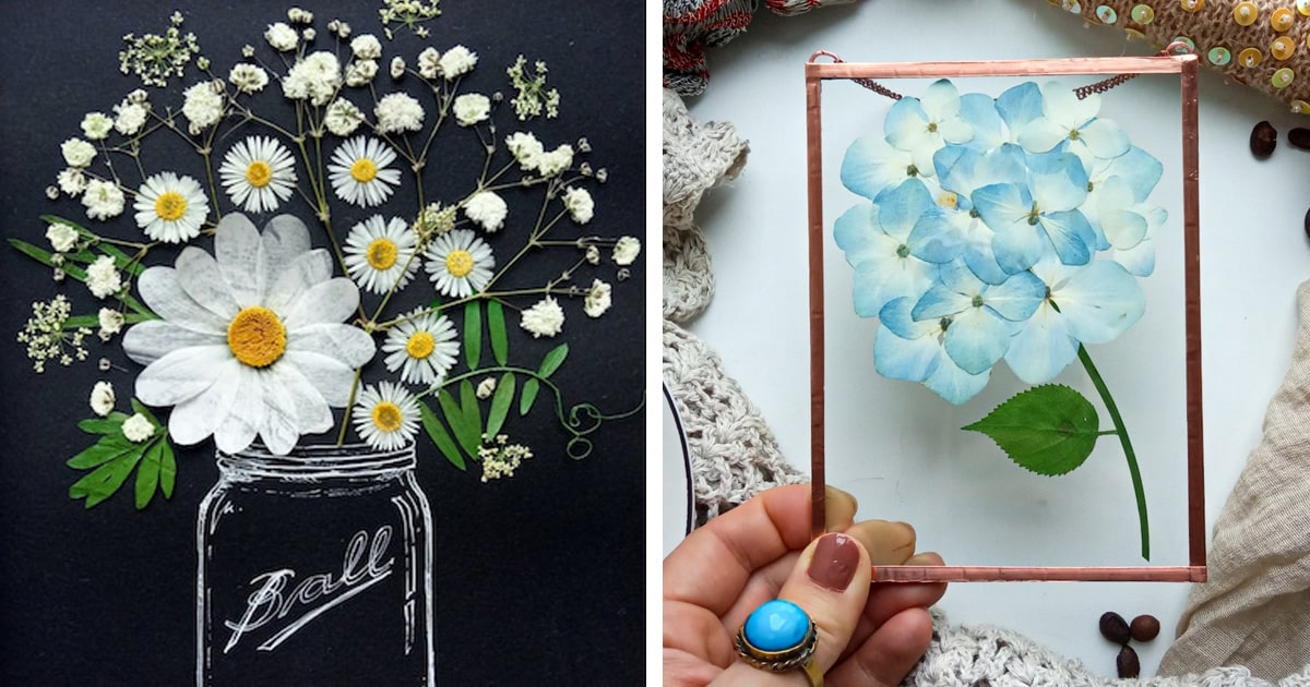 Save Your Summer Blooms When You Learn How To Press Flowers