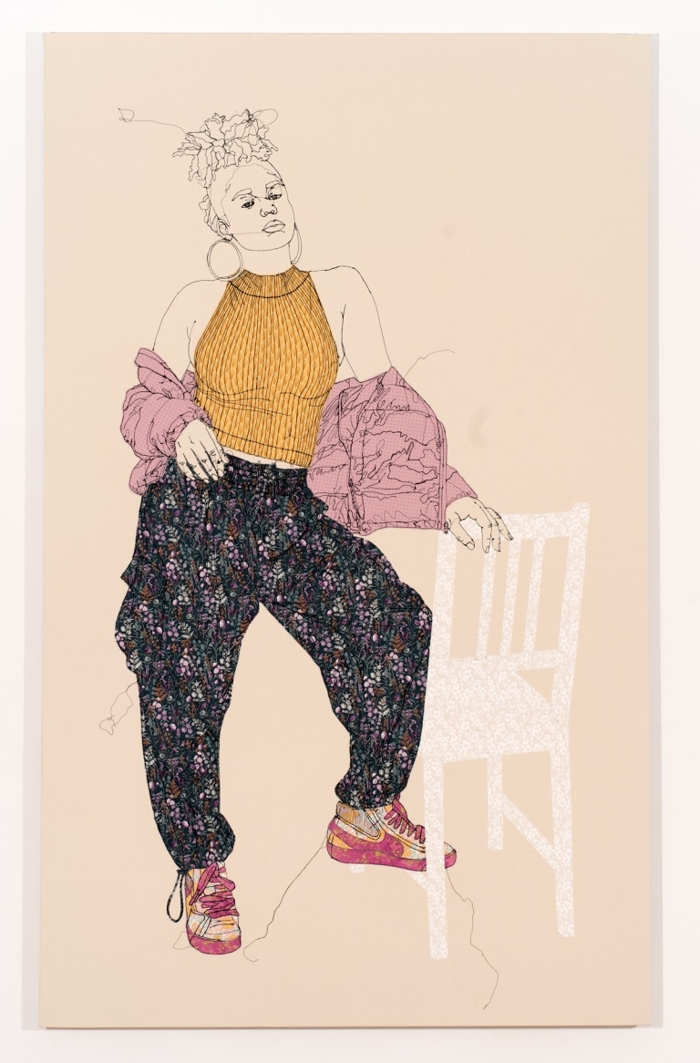 Textile Art Explores Concept of Dual Identities