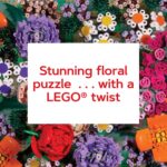 New LEGO Set Recreates a Colorful Flower Garden
