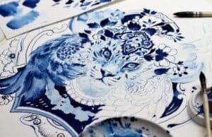 10 Tips on Using Colored Inks from a Professional Illustrator