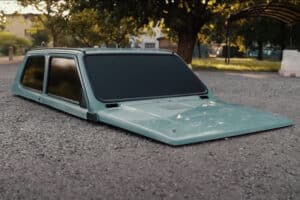 Fiat Panda Is Transformed Into the World’s Lowest Driveable Car