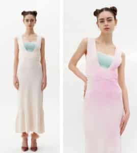 Color-Changing Dress Goes From White to Pink in the Sun