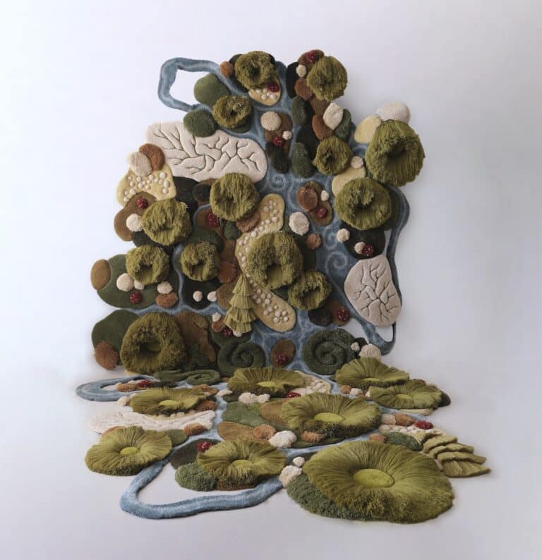 Amazing Textile Art Resembles Real Life Flora
