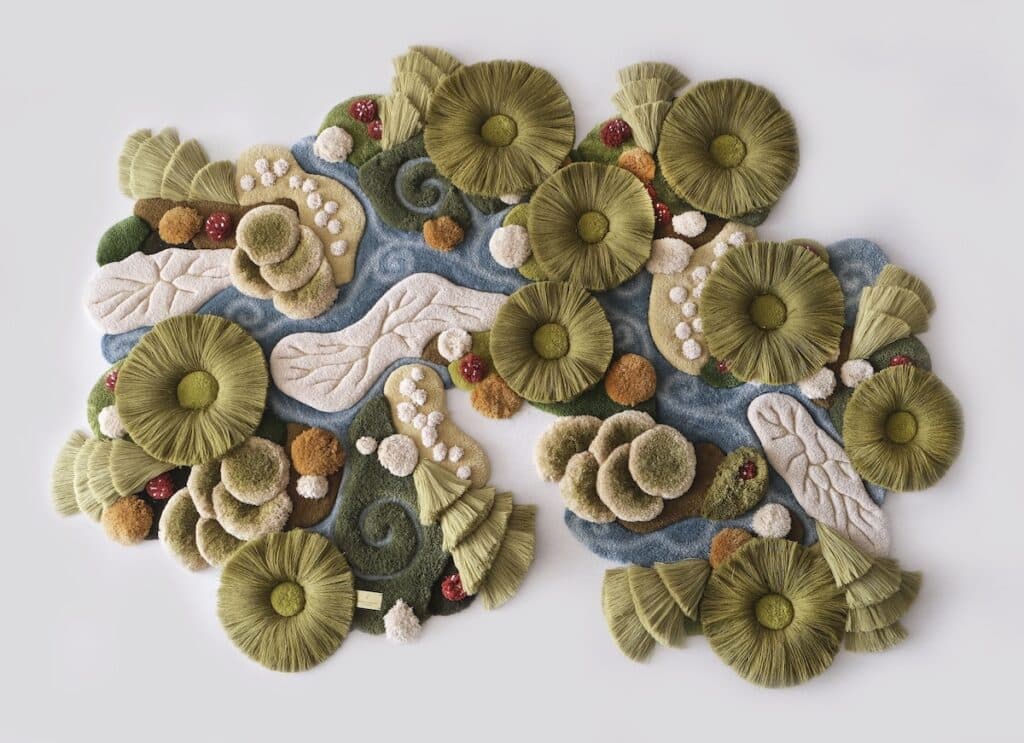 Amazing Textile Art Resembles Real Life Flora