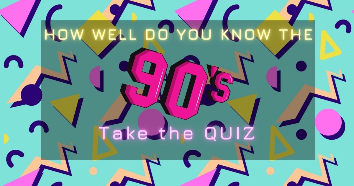 Are Your Wild About the 90s? Test Your Knowledge with This Quiz