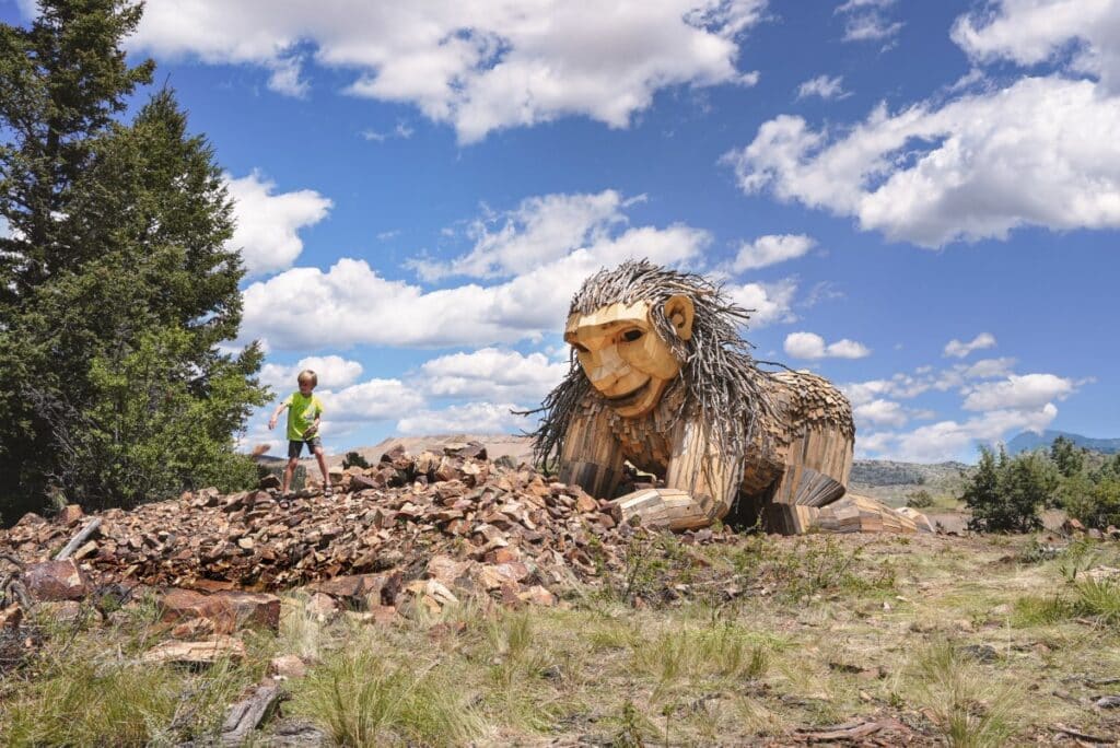 From New Jersey to Washington State, Massive Wooden Troll Sculptures ...