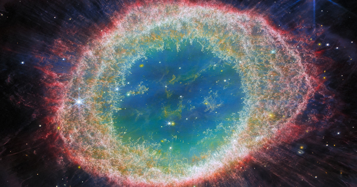 James Webb Space Telescope Captures Ring Nebula in New Photos