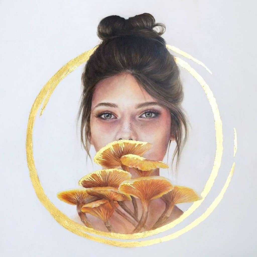 Golden Rings Circle Ethereal Portraits of Goddess-Like Women | My ...