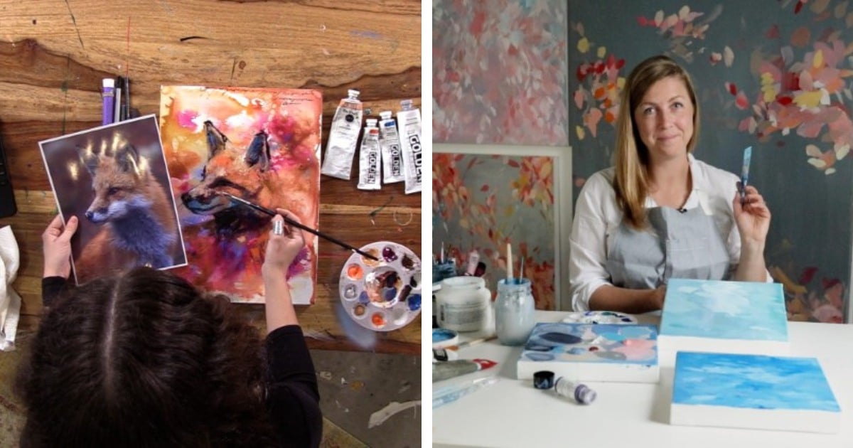 Learn Acrylic Painting with These 4 Online Art Classes