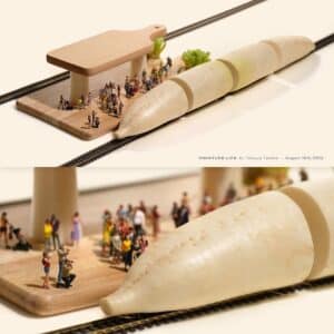 Artist Creates a "Miniature Calendar" With Household Objects