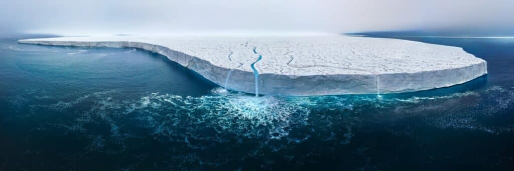 Striking Photo of Melting Ice Cap Wins Nature Photography Awards